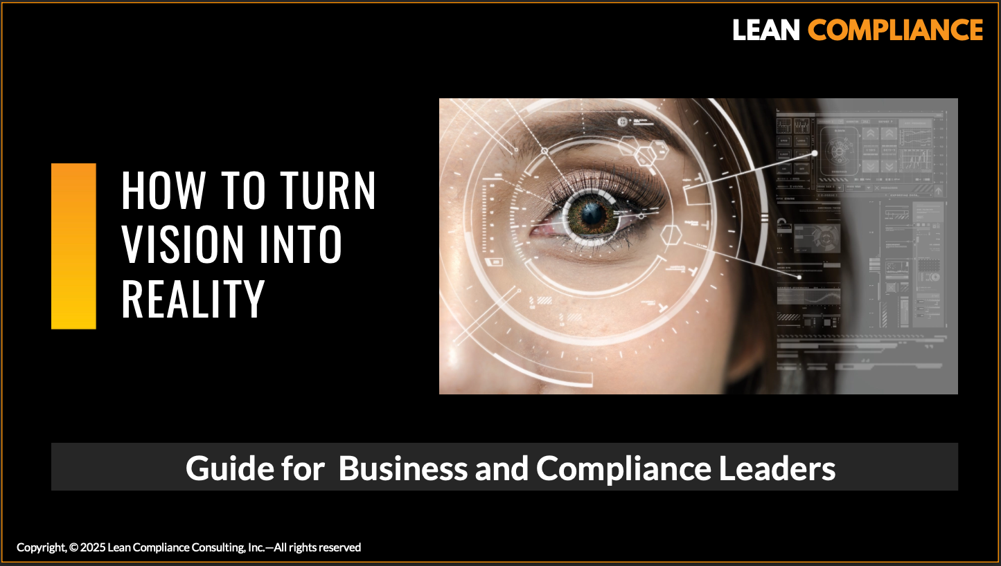 How to Turn Vision Into Reality